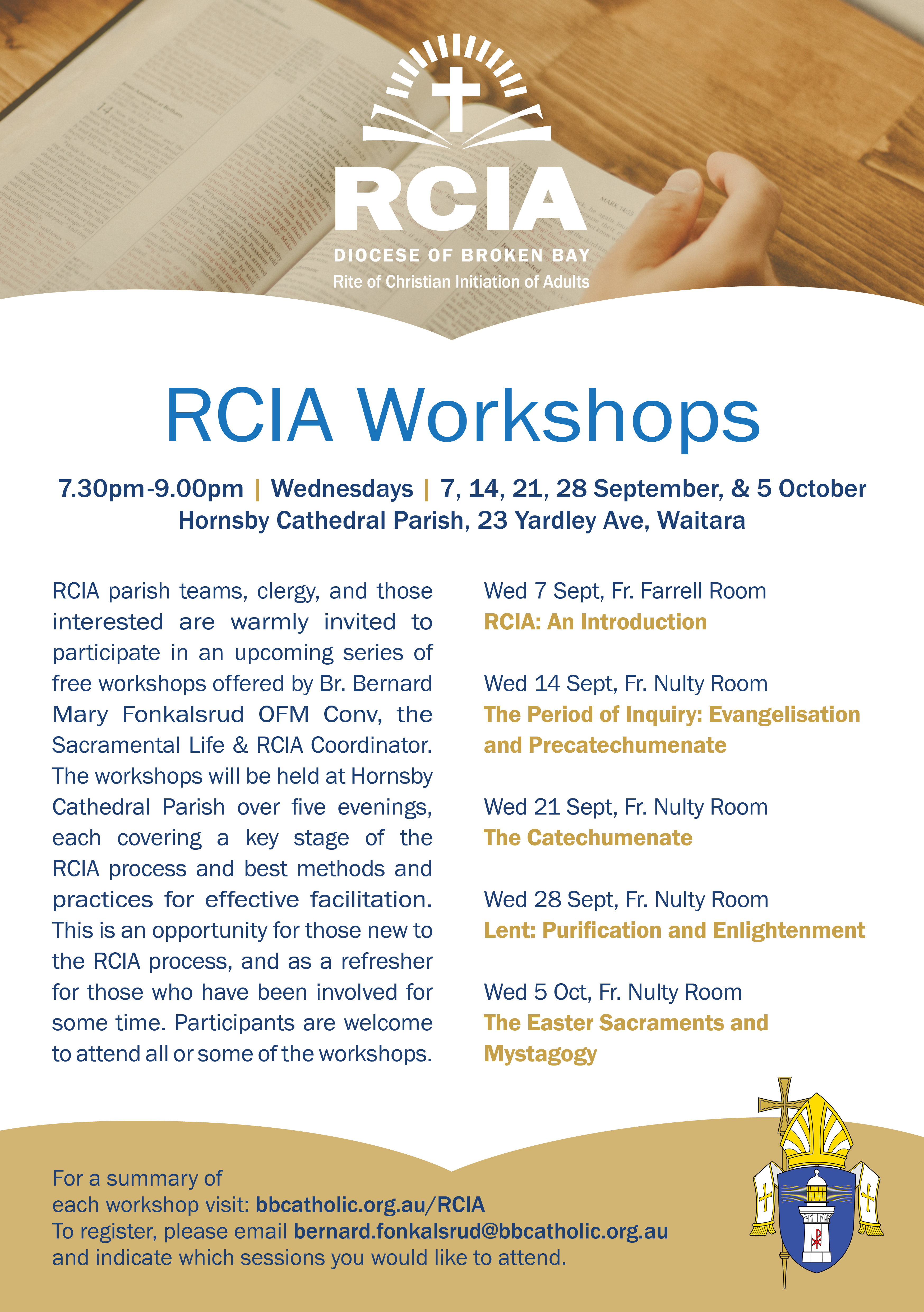 RCIA - Catholic Diocese of Broken Bay