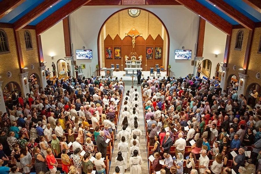 A grand new church in the Sydney area - Catholic Diocese of Broken Bay