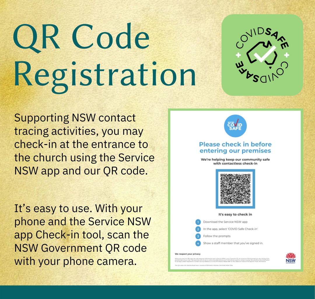 QR Code Checkin - Catholic Diocese of Broken Bay