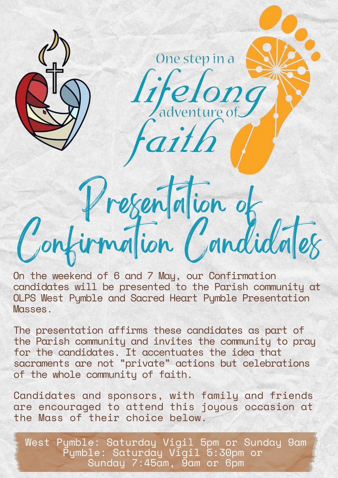 Confirmation Presentation - Catholic Diocese of Broken Bay