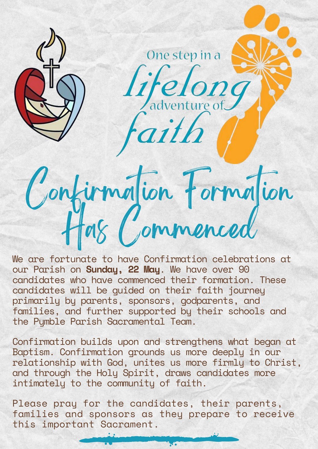 Confirmation Formation - Catholic Diocese of Broken Bay