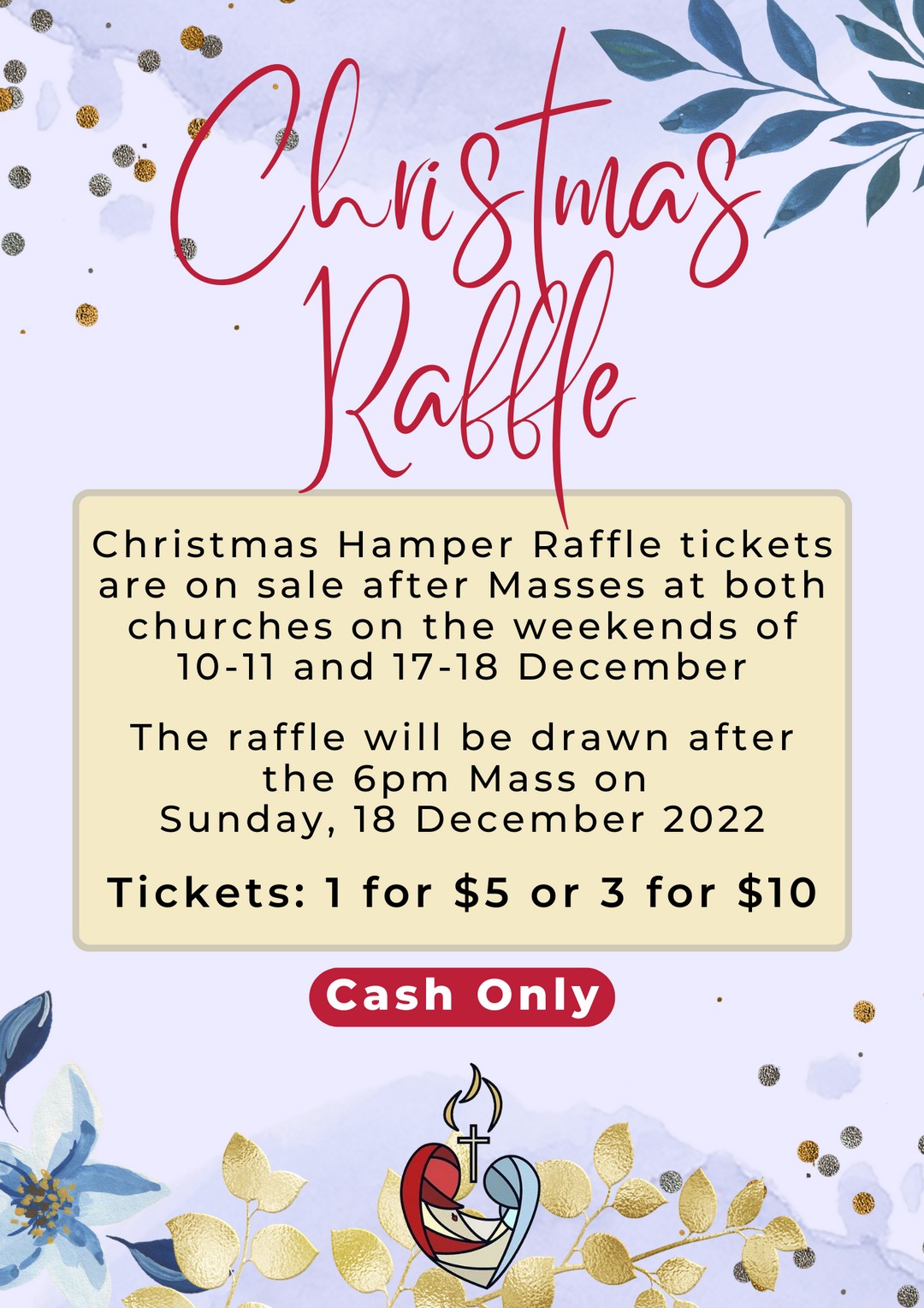 Christmas Raffle - Catholic Diocese of Broken Bay