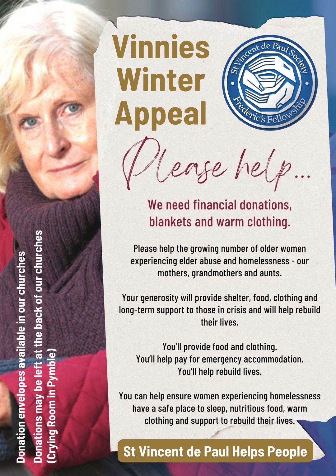 Winter Help - Catholic Diocese of Broken Bay