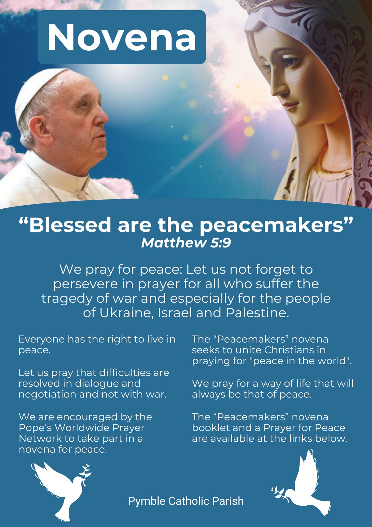 Peacemakers - Catholic Diocese of Broken Bay