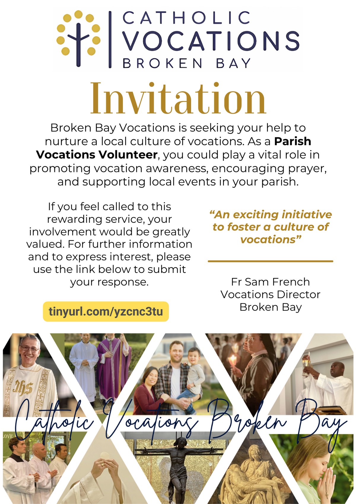 Vocations Volunteer - Catholic Diocese of Broken Bay