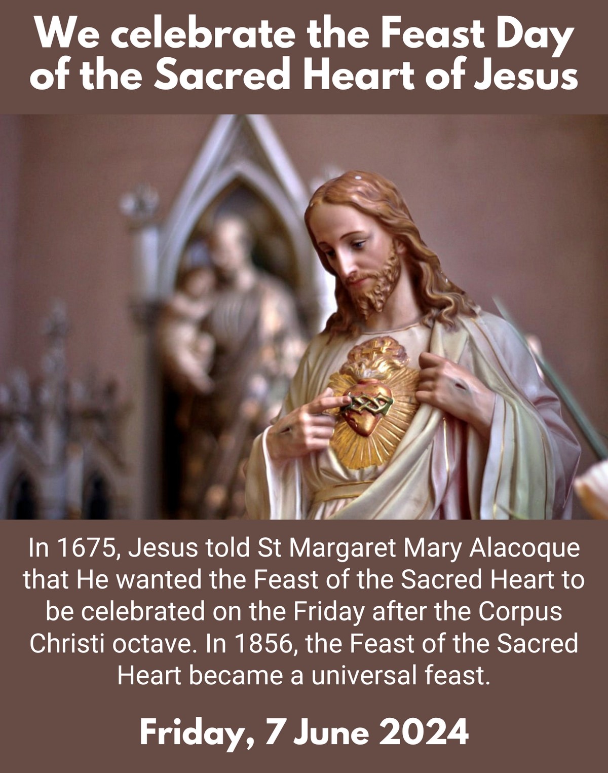 Sacred Heart Feast - Catholic Diocese of Broken Bay