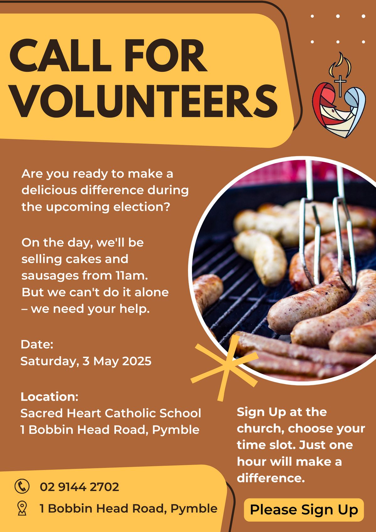 Call for Help - Catholic Diocese of Broken Bay