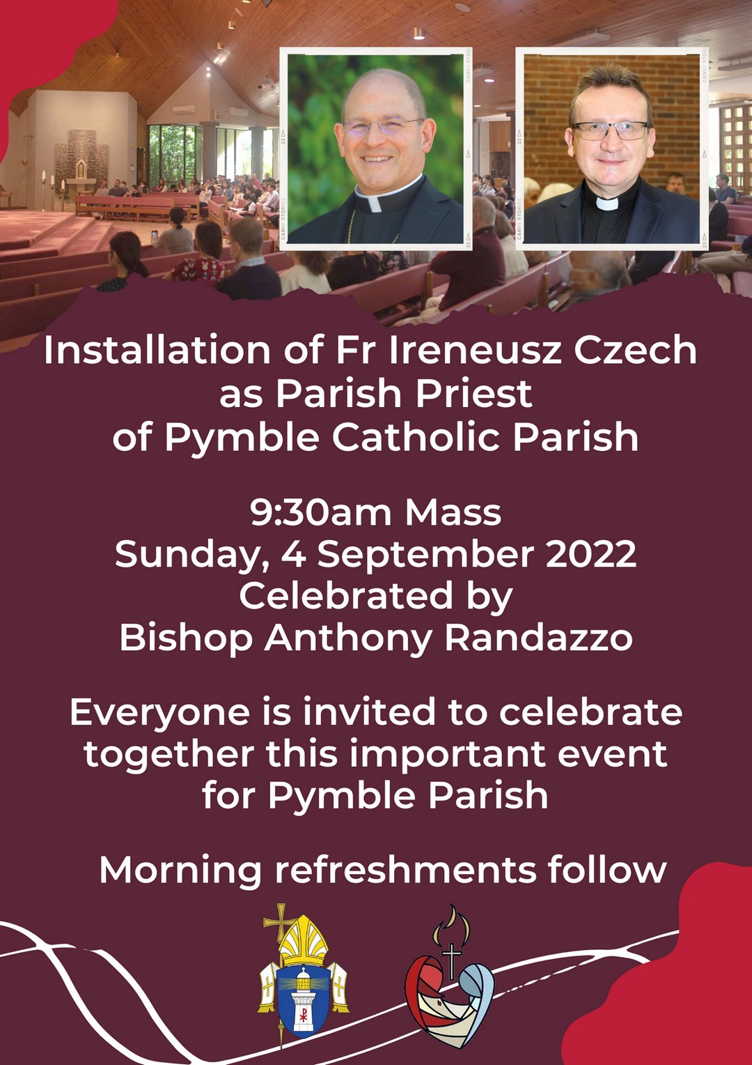 Installation - Catholic Diocese of Broken Bay