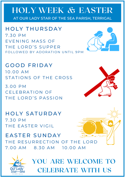 Mass Times - Catholic Diocese of Broken Bay