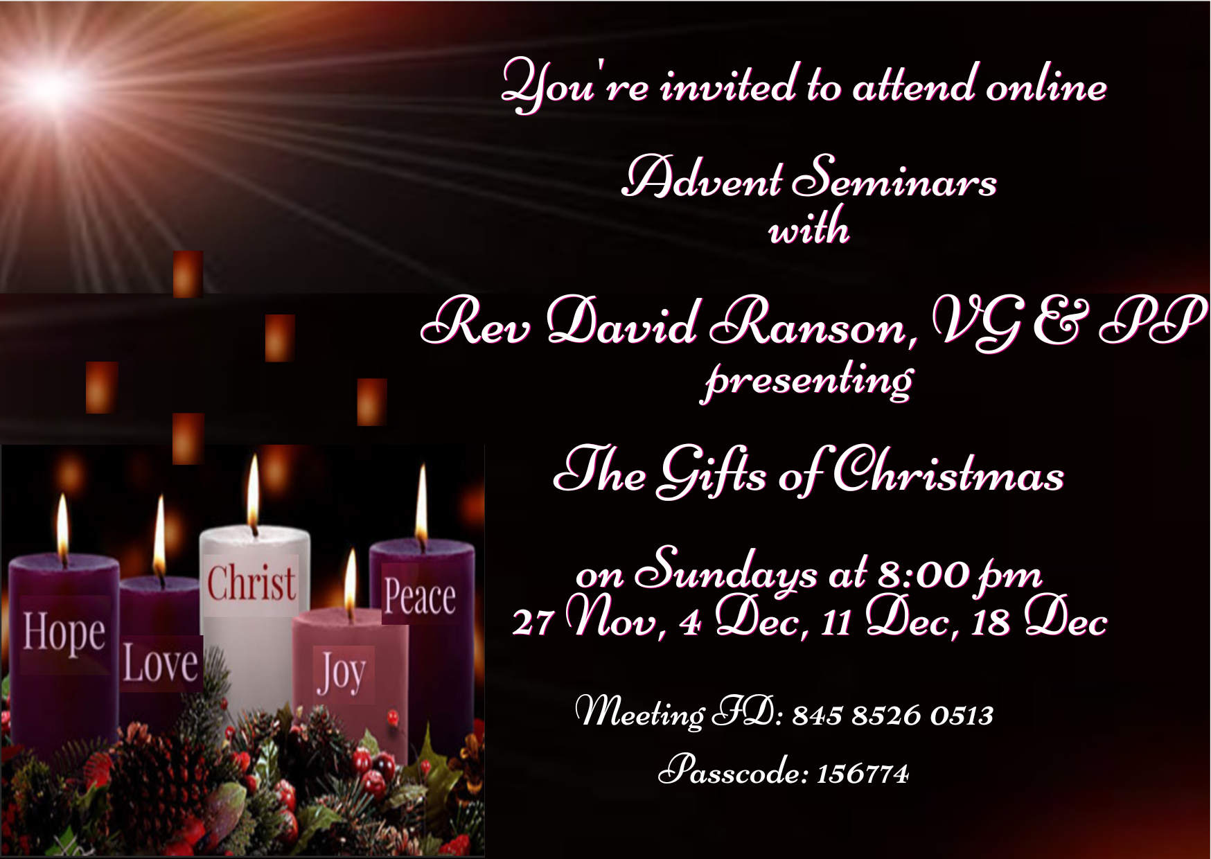 Online Gatherings - Catholic Diocese of Broken Bay