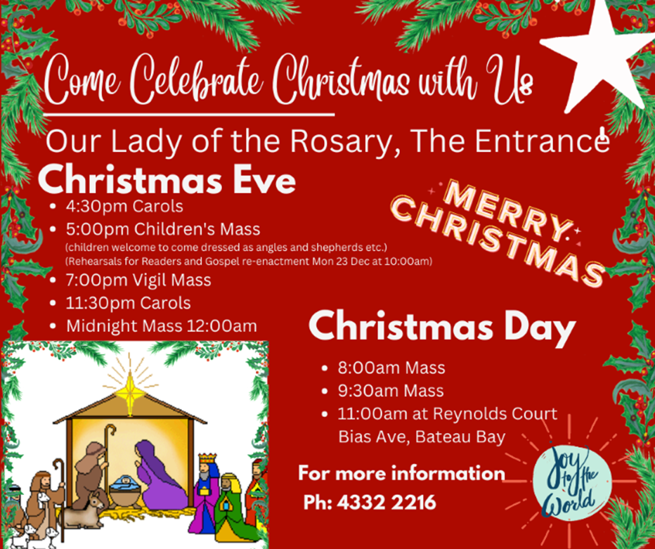 Parish Events - Catholic Diocese of Broken Bay