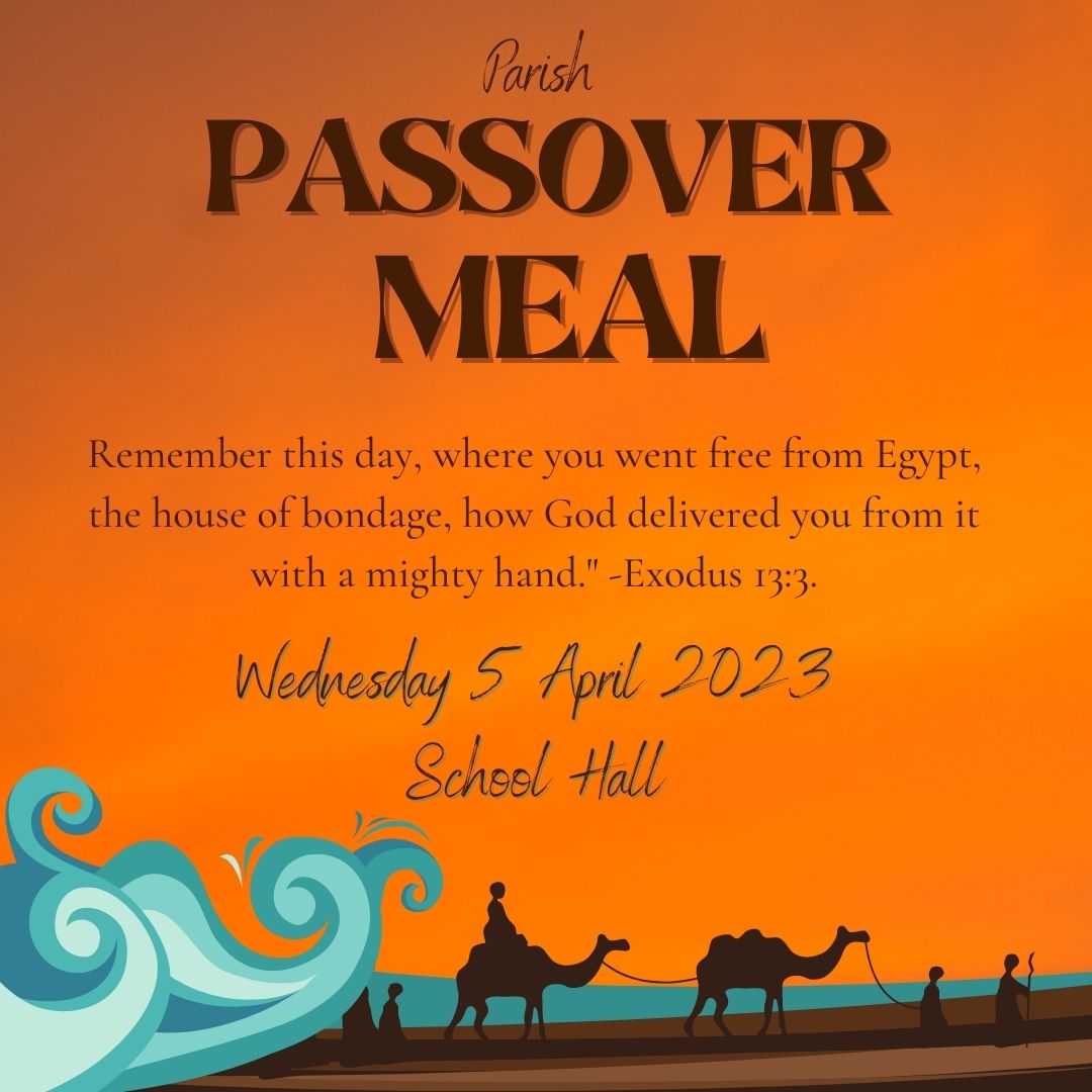 Passover Meal 2023 - Catholic Diocese of Broken Bay