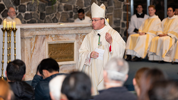 Pilgrims receive final blessing ahead of World Youth Day - Catholic ...