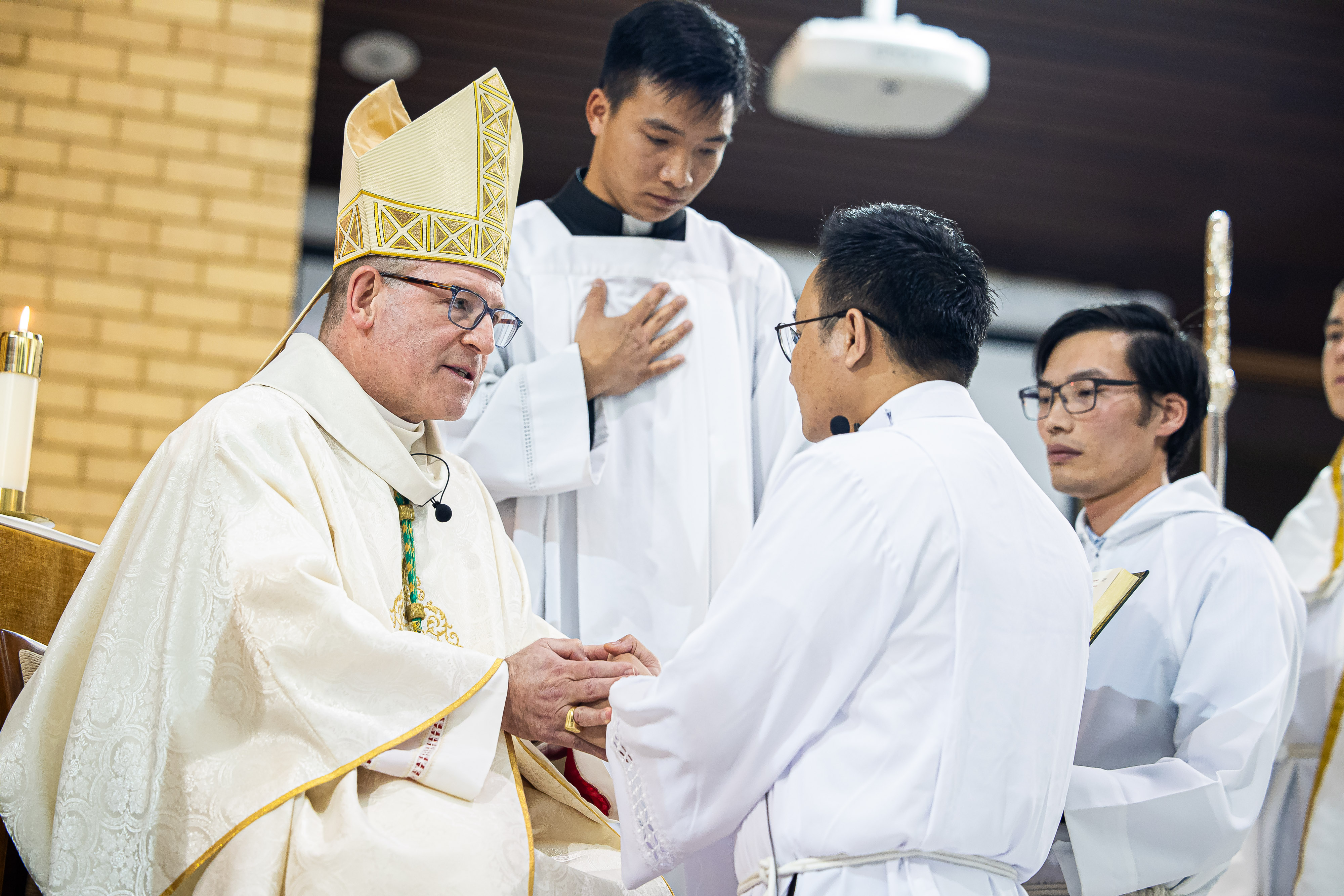 Augustinian brother ordained to the diaconate at North Harbour ...