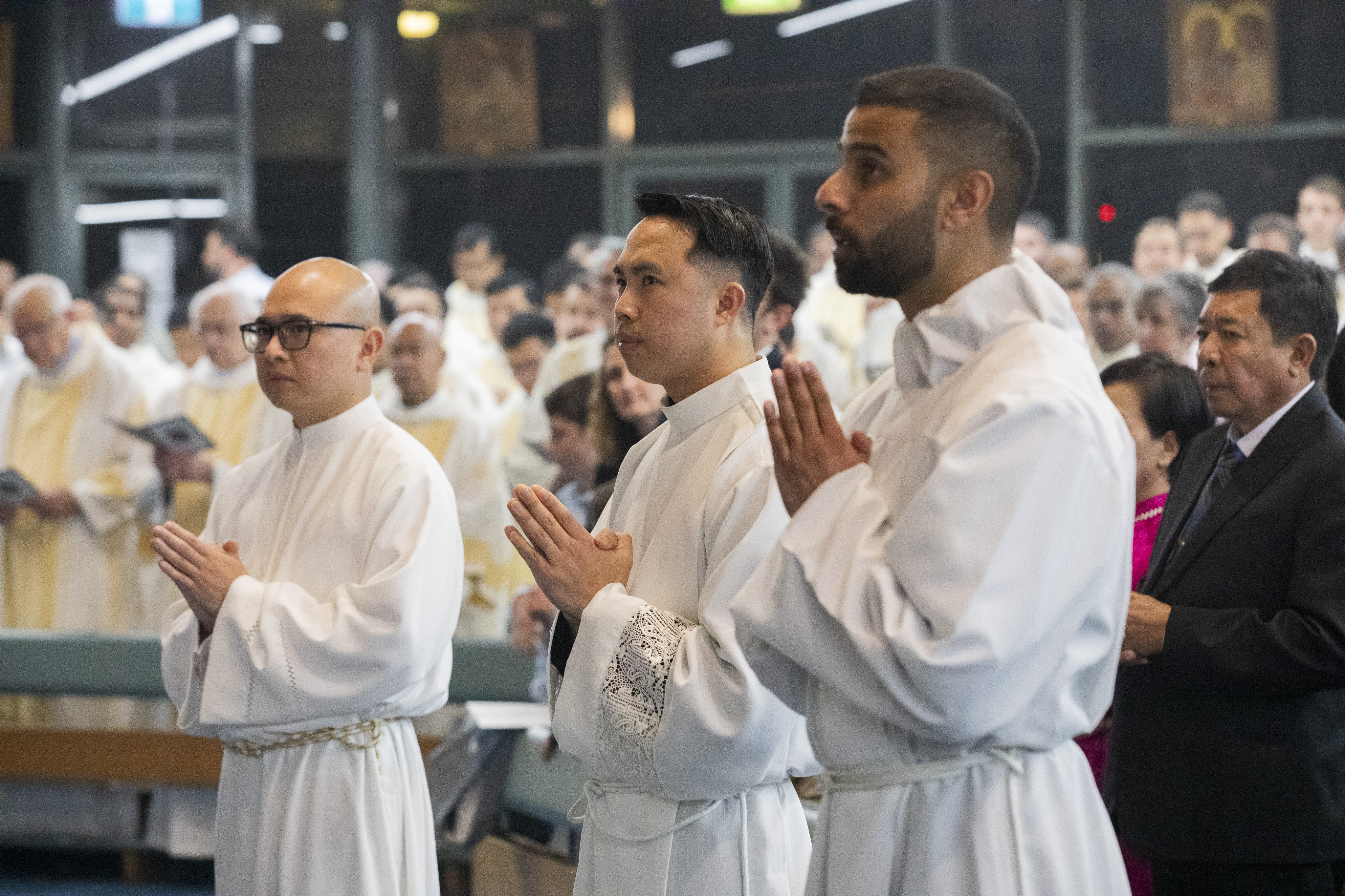 Tremendous joy as three deacons ordained for Broken Bay - Catholic ...